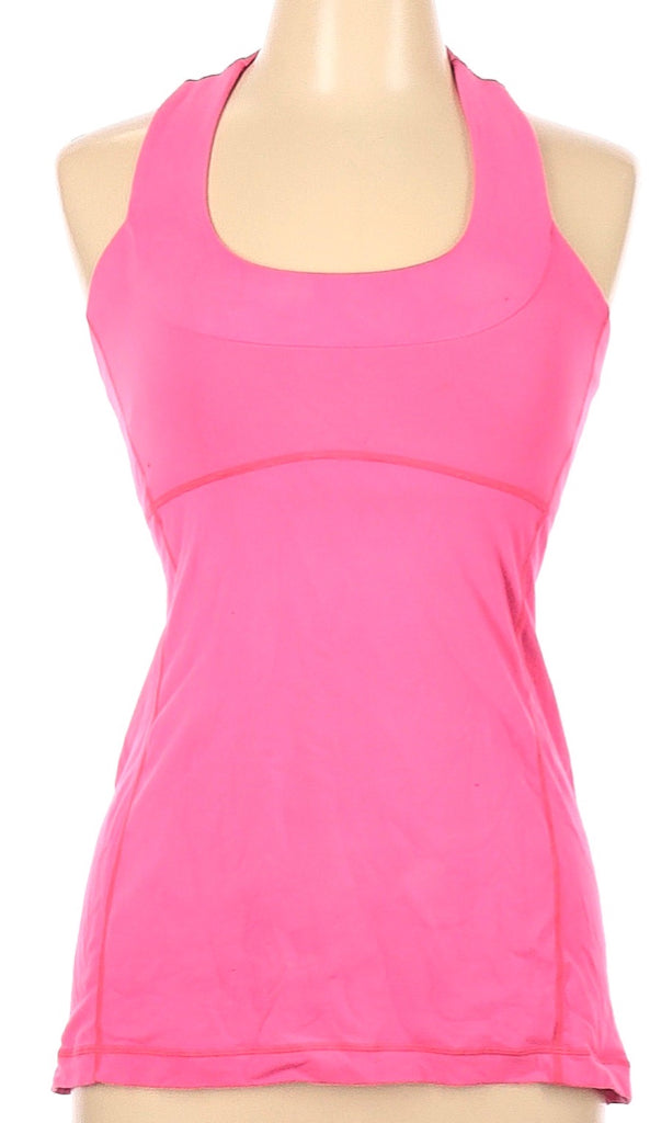 Lululemon Hot Pink Racerback Support Tank Size 10.